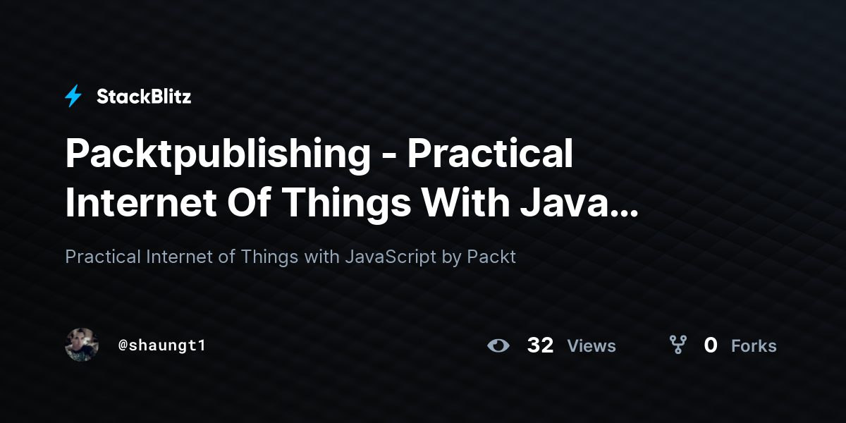 Packtpublishing - Practical Internet Of Things With Java Script ...