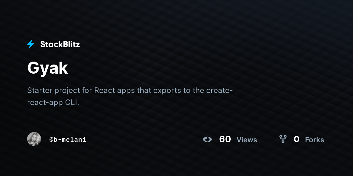 Gyak - StackBlitz