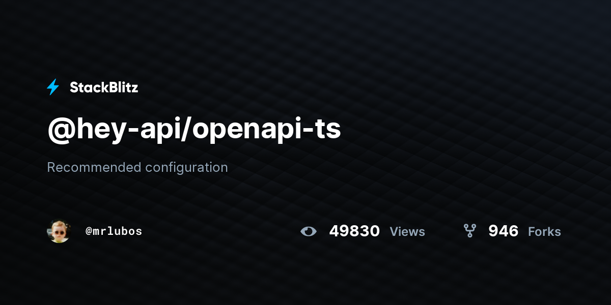 @hey-api/openapi-ts - StackBlitz