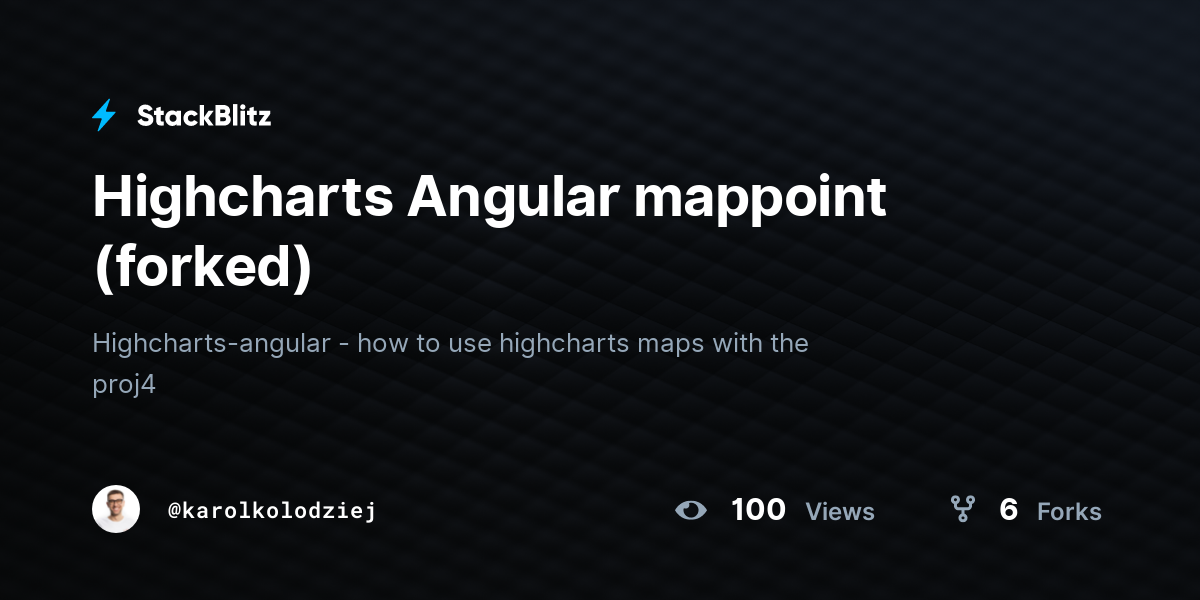 Highcharts Angular mappoint (forked) - StackBlitz Highcharts Angular mappoint (forked) - StackBlitz