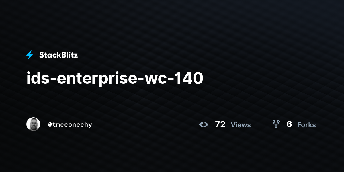 ids-enterprise-wc-140 - StackBlitz