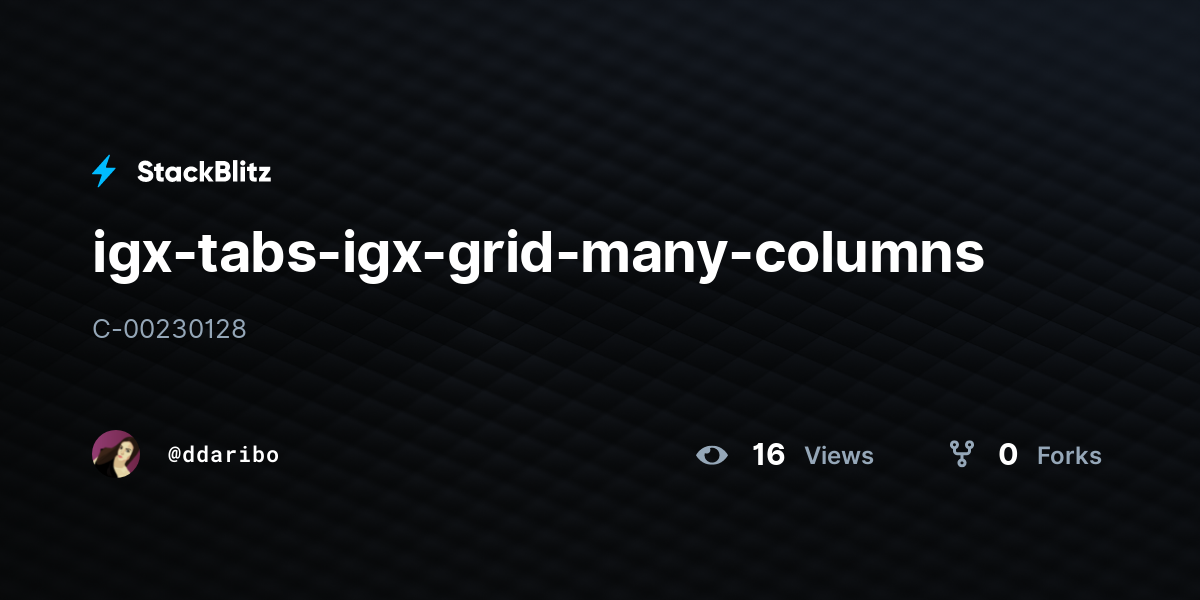 igx-tabs-igx-grid-many-columns - StackBlitz