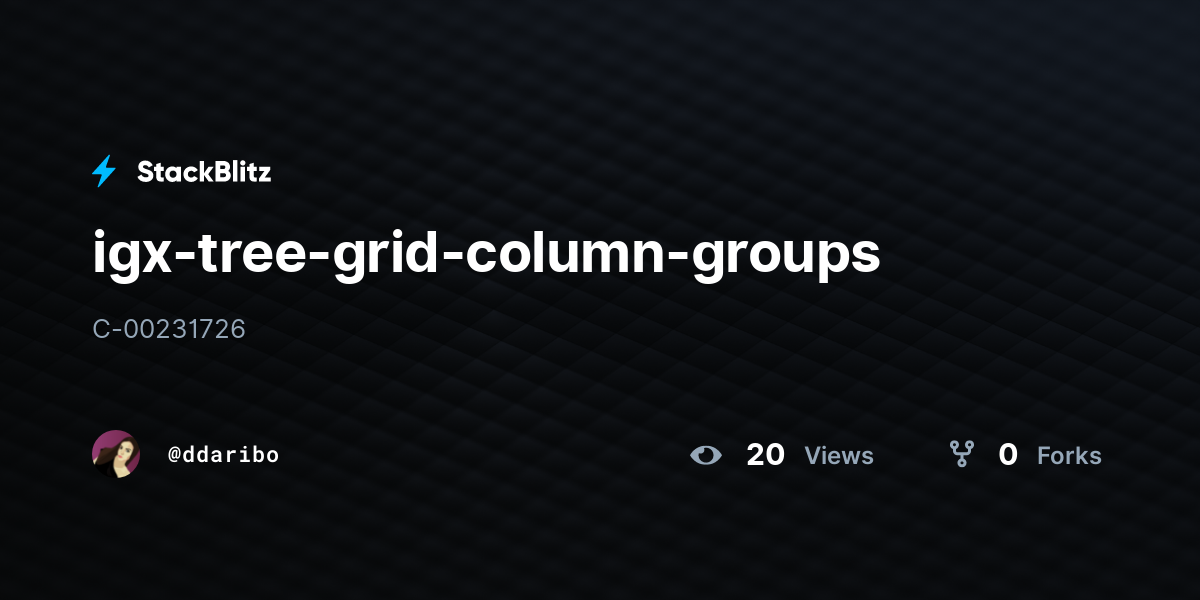 igx-tree-grid-column-groups - StackBlitz igx-tree-grid-column-groups - StackBlitz