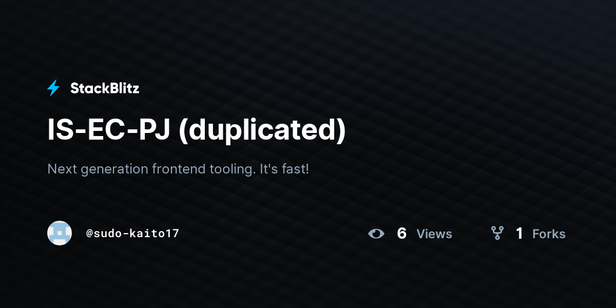 IS-EC-PJ (duplicated) - StackBlitz