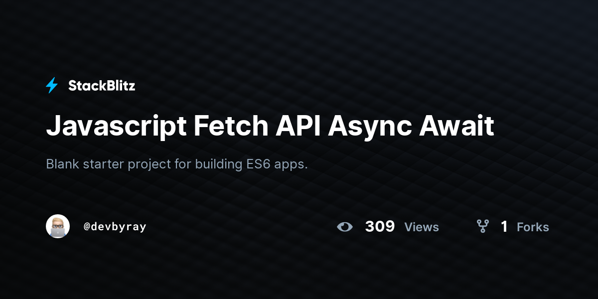 Javascript Fetch Api Async Await Hot Sex Picture
