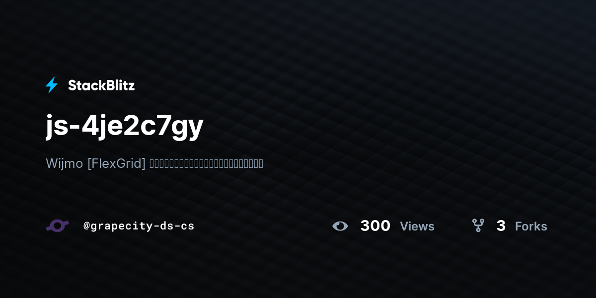 js-4je2c7gy - StackBlitz