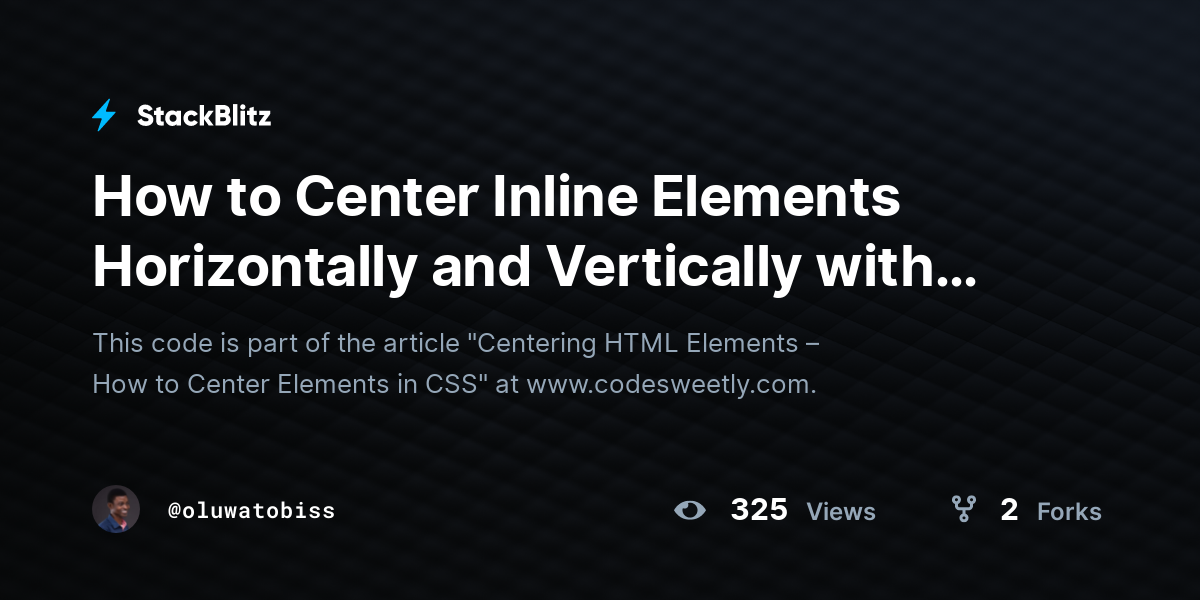 How To Center Inline Elements Horizontally And Vertically With Css Padding And Text Align 0013