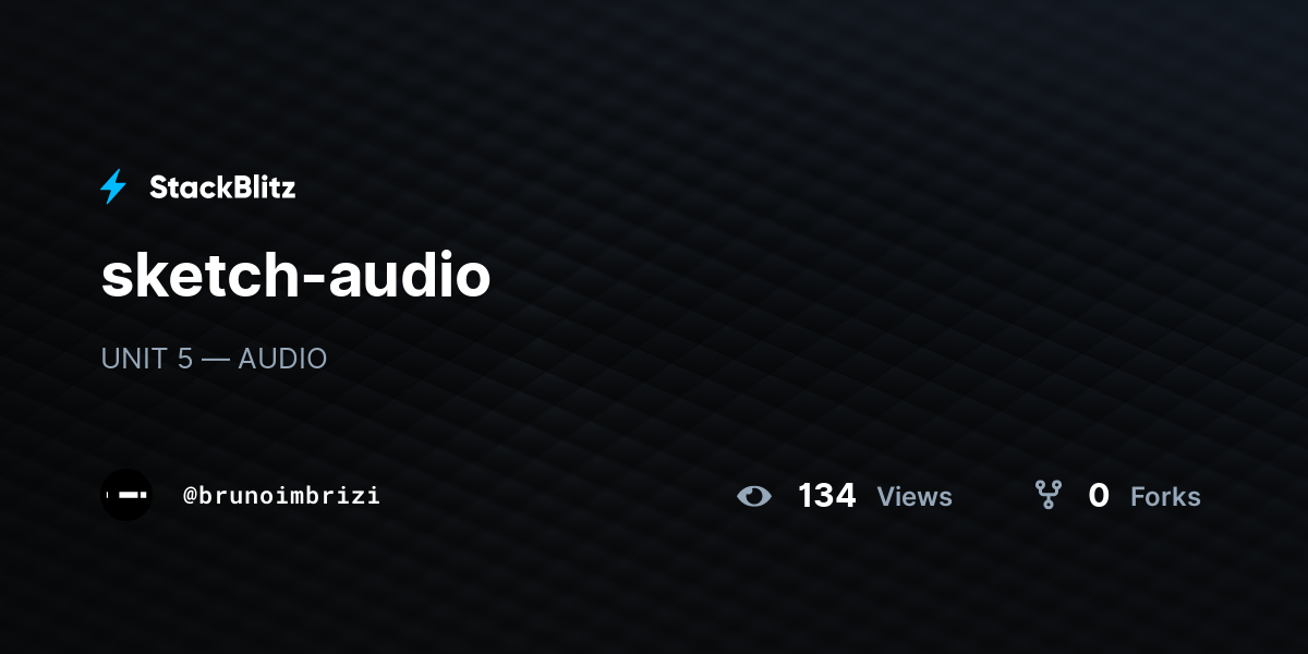 sketch-audio - StackBlitz