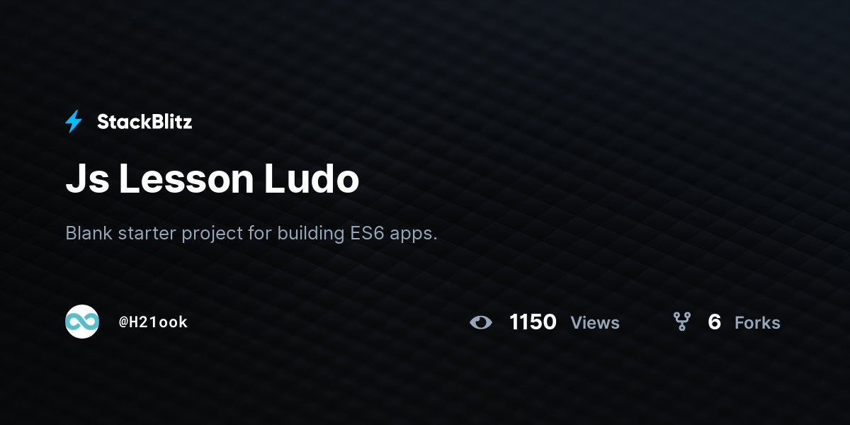 Js Lesson Ludo - StackBlitz