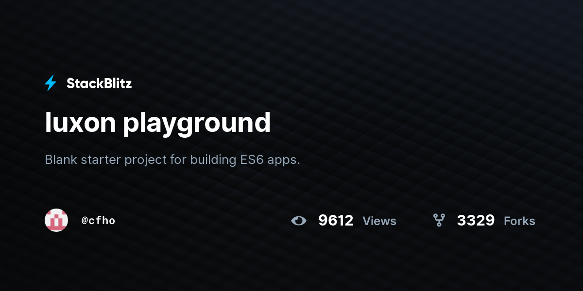 luxon playground - StackBlitz