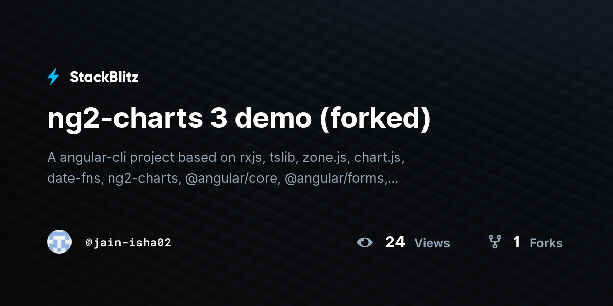 ng2-charts 3 demo (forked) - StackBlitz ng2-charts 3 demo (forked) - StackBlitz