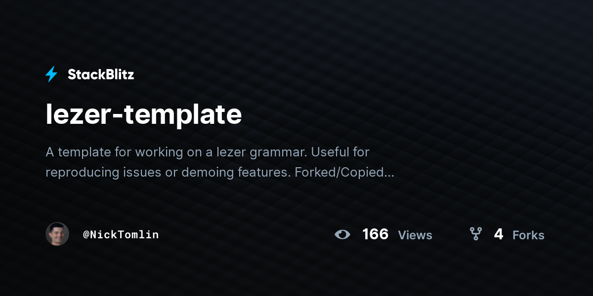 lezer-template - StackBlitz