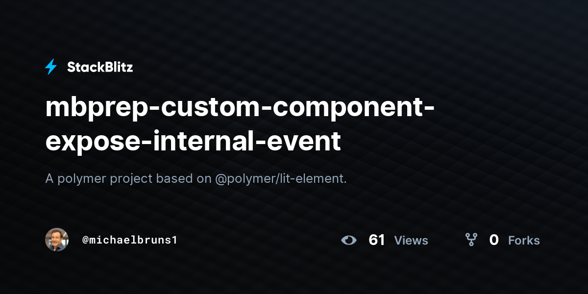 mbprep-custom-component-expose-internal-event - StackBlitz
