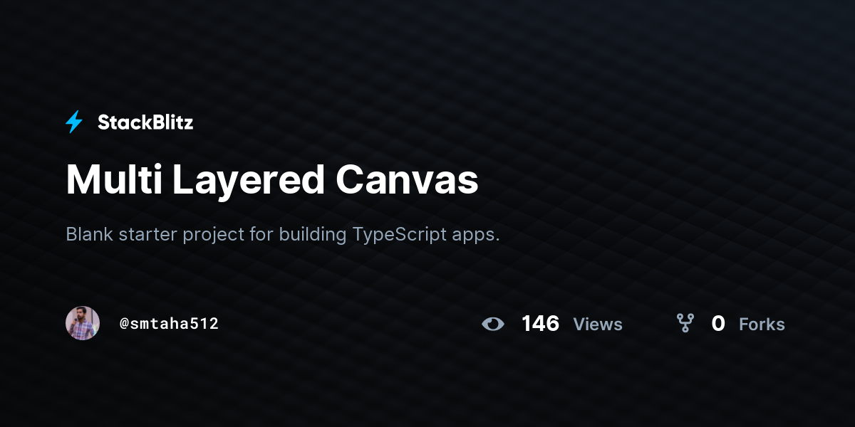 Multi Layered Canvas - StackBlitz