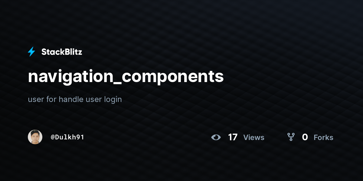navigation_components - StackBlitz