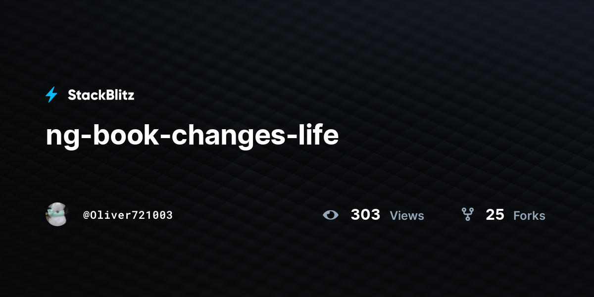 ng-book-changes-life - StackBlitz