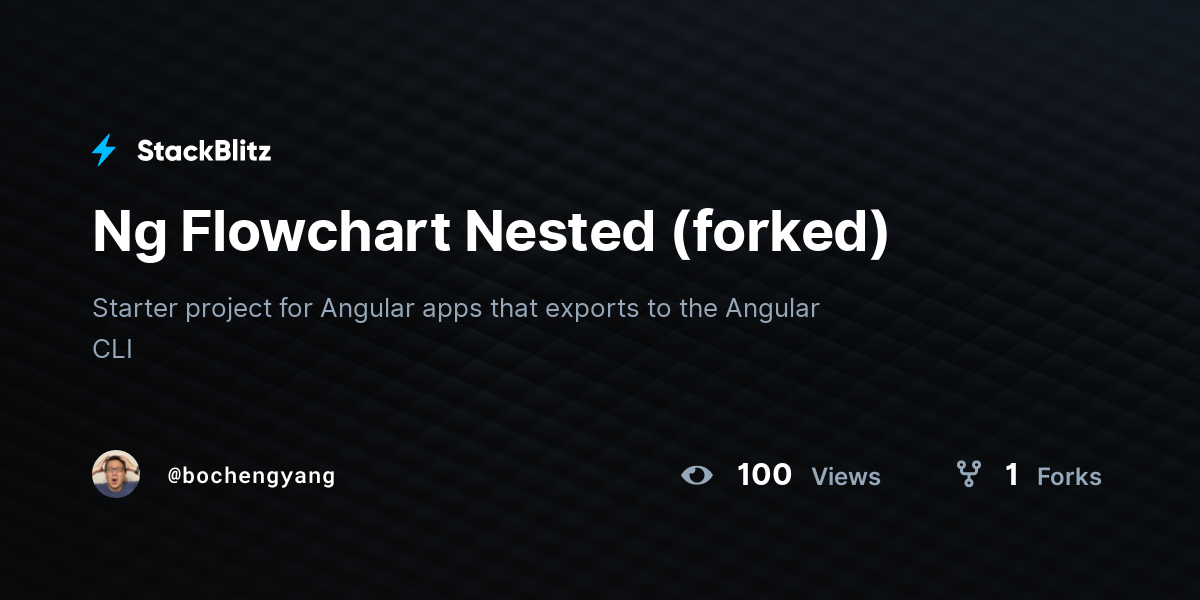 Ng Flowchart Nested (forked) - StackBlitz