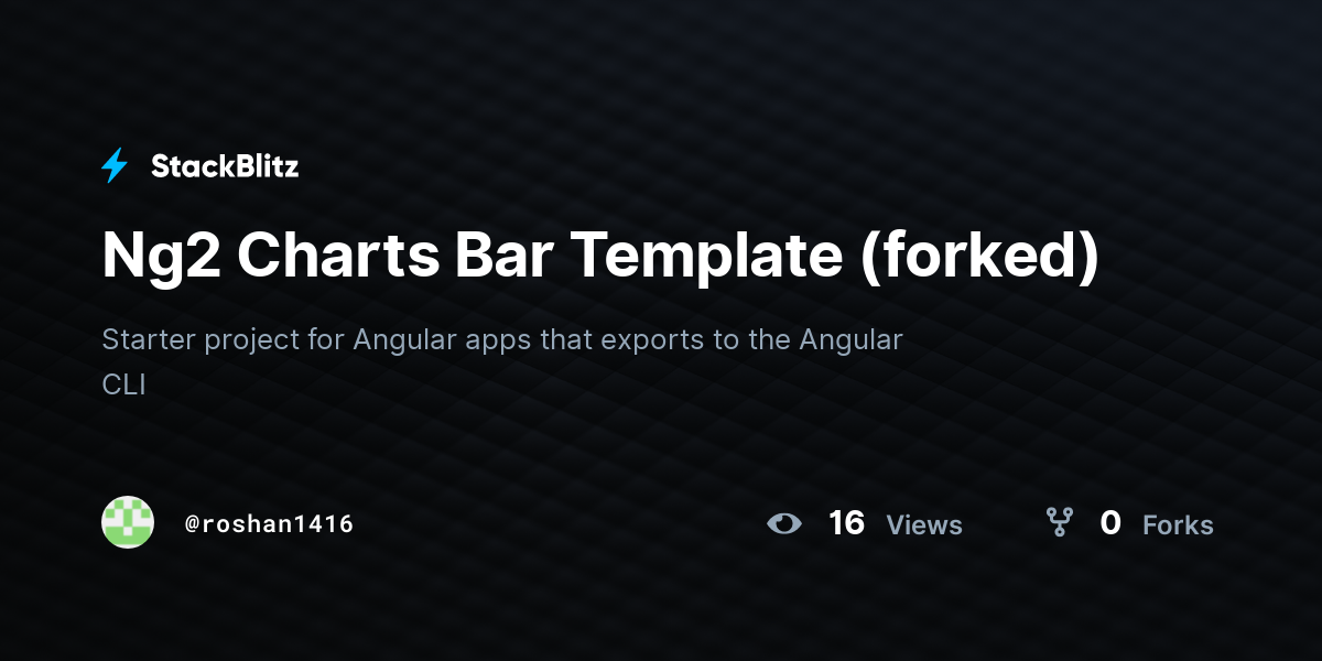 Ng2 Charts Bar Template (forked) - StackBlitz Ng2 Charts Bar Template (forked) - StackBlitz