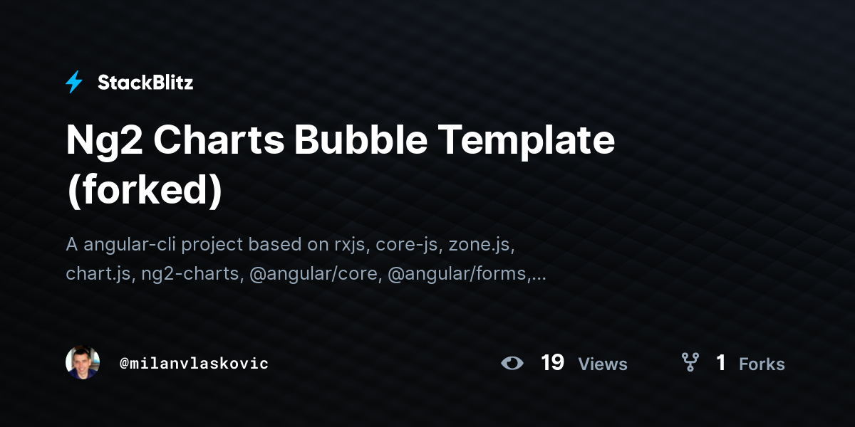 Ng2 Charts Bubble Template (forked) - StackBlitz Ng2 Charts Bubble Template (forked) - StackBlitz