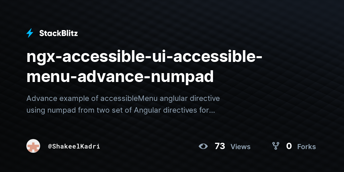 ngx-accessible-ui-accessible-menu-advance-numpad - StackBlitz