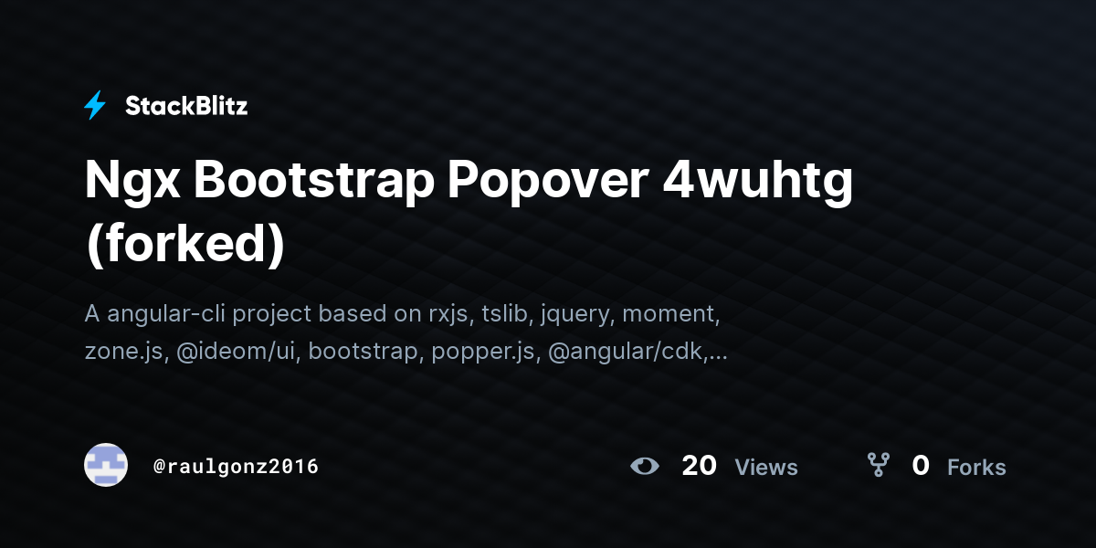 Ngx Bootstrap Popover 4wuhtg Forked Stackblitz