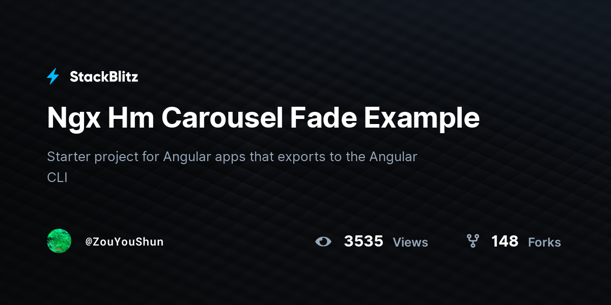 Ngx Hm Carousel Fade Example - StackBlitz