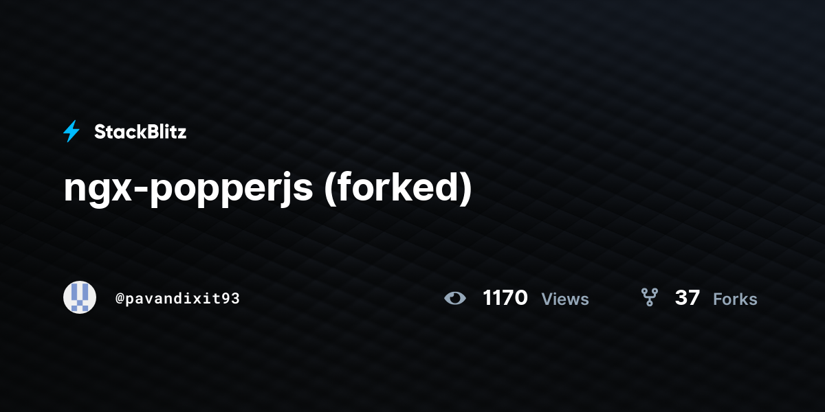 ngx-popperjs (forked) - StackBlitz