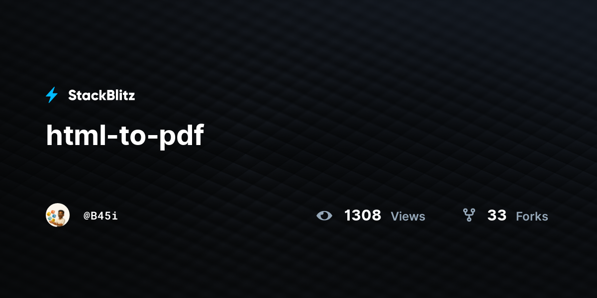 html-to-pdf - StackBlitz