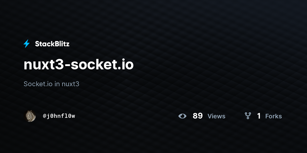nuxt3-socket.io - StackBlitz