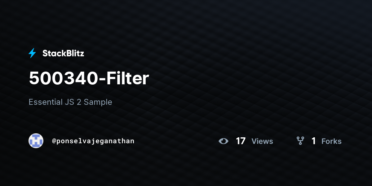 500340-Filter - StackBlitz