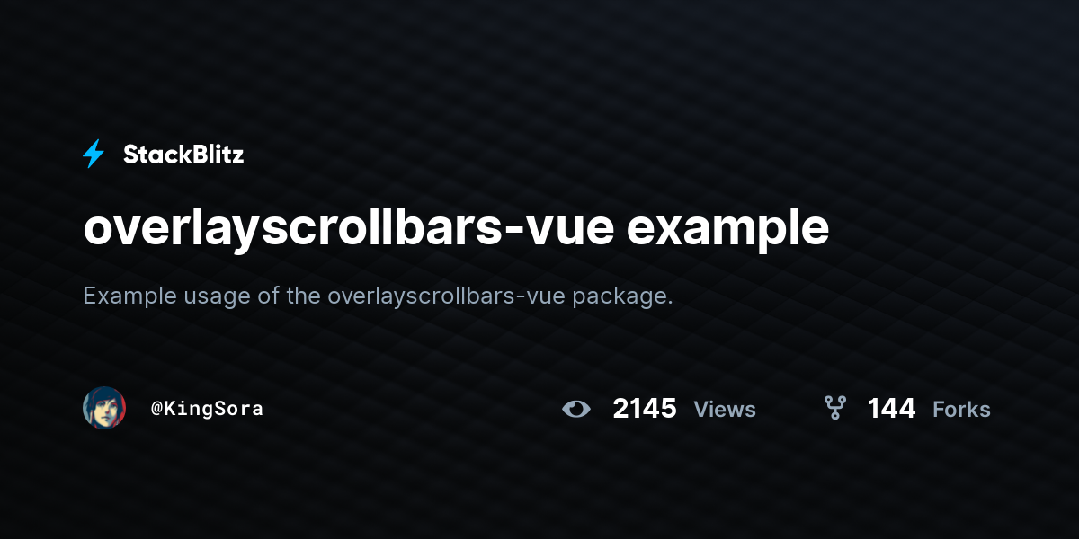 Overlayscrollbars Examples – OverlayScrollbars/examples/react/src/App ...