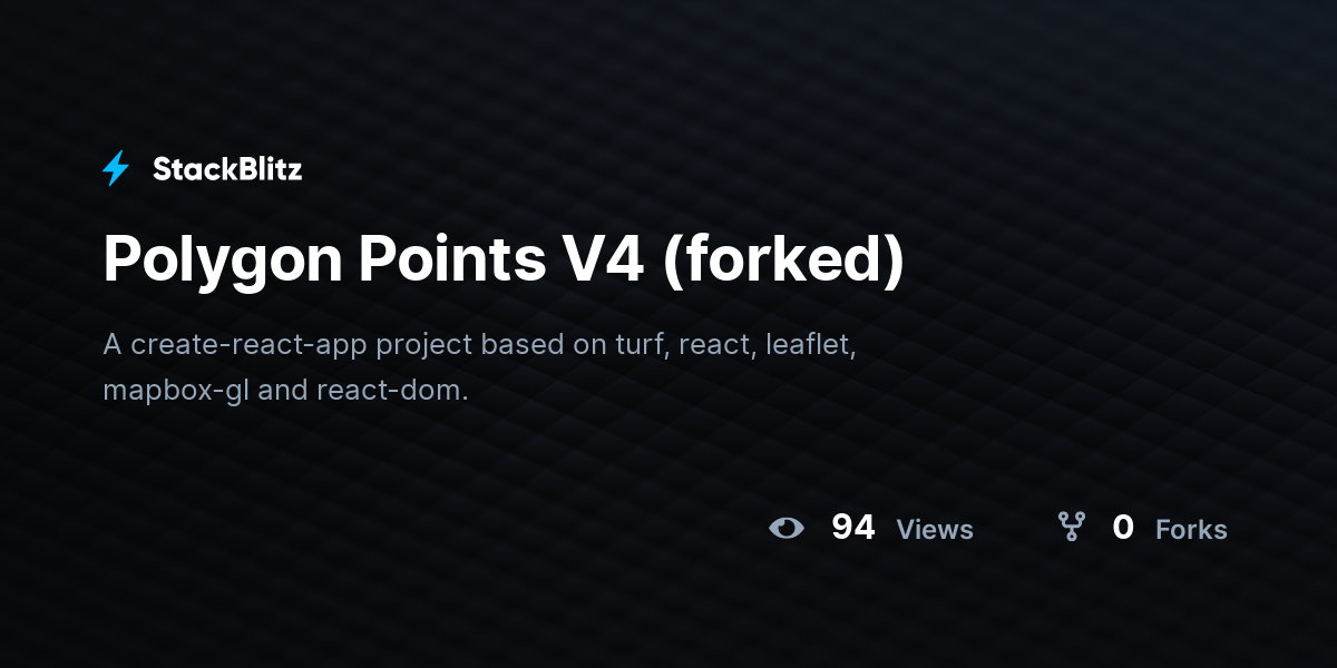 Polygon Points V4 (forked) - StackBlitz