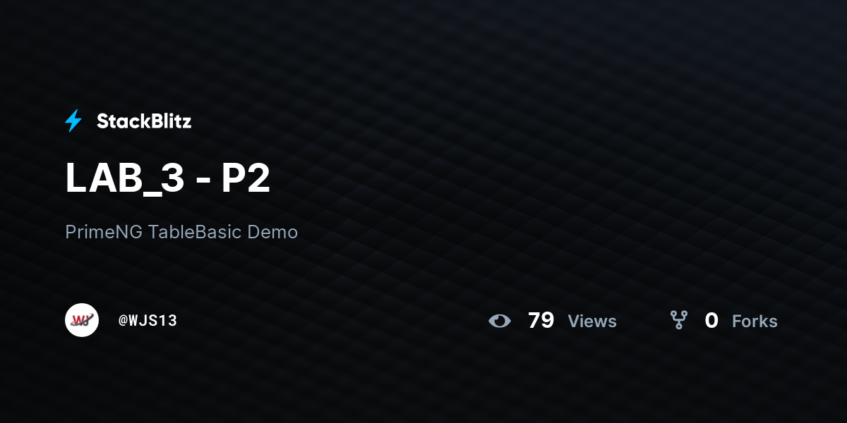 LAB_3 - P2 - StackBlitz