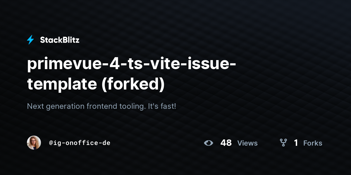 primevue-4-ts-vite-issue-template (forked) - StackBlitz