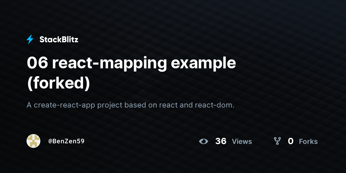 06 react-mapping example (forked) - StackBlitz 06 react-mapping example (forked) - StackBlitz
