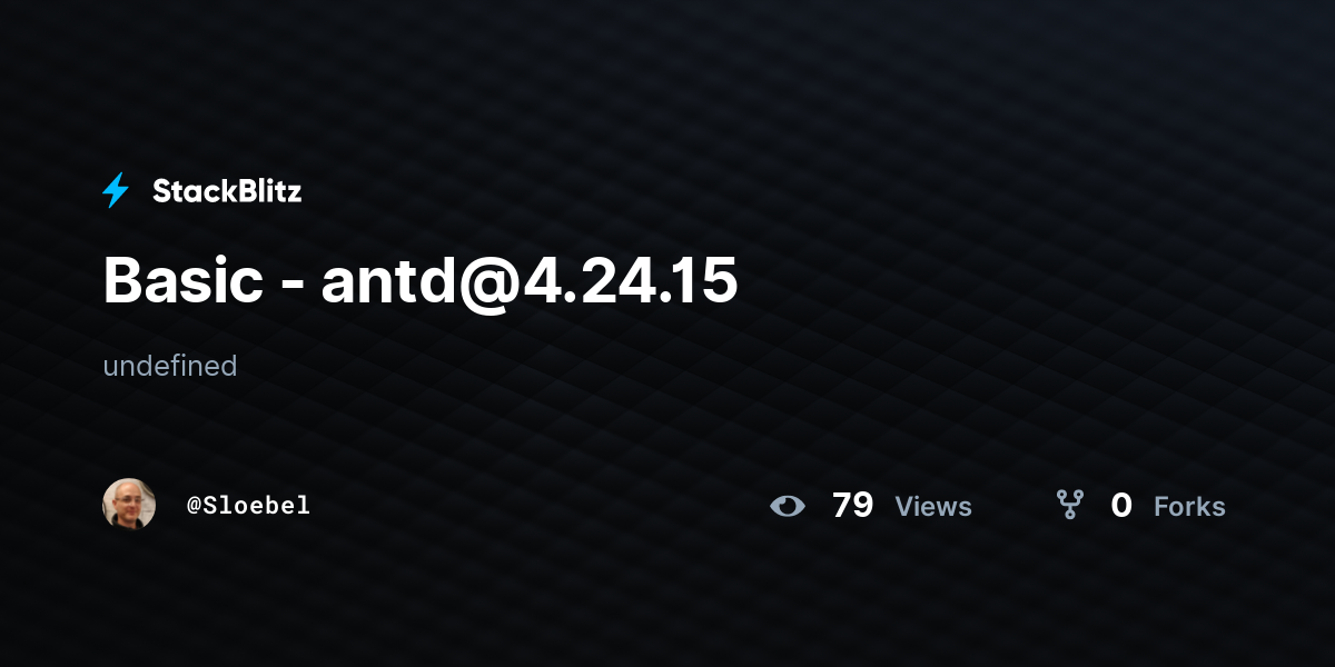 Basic - antd@4.24.15 - StackBlitz