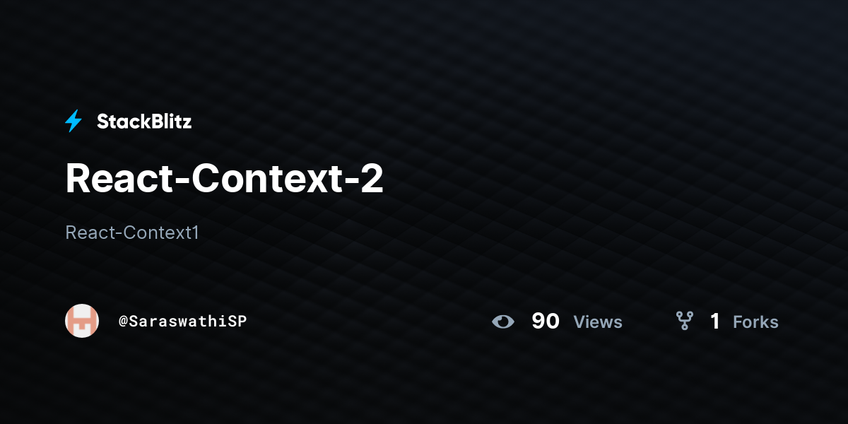 React-Context-2 - StackBlitz