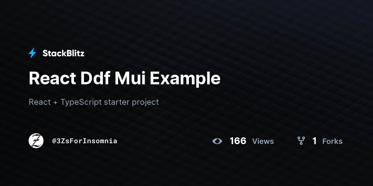 react-ddf-mui-example-stackblitz
