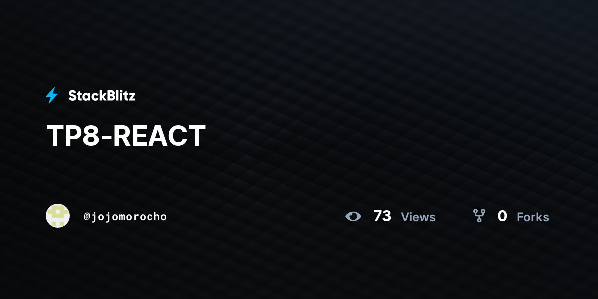 TP8-REACT - StackBlitz