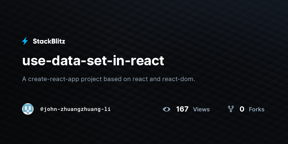 use-data-set-in-react - StackBlitz