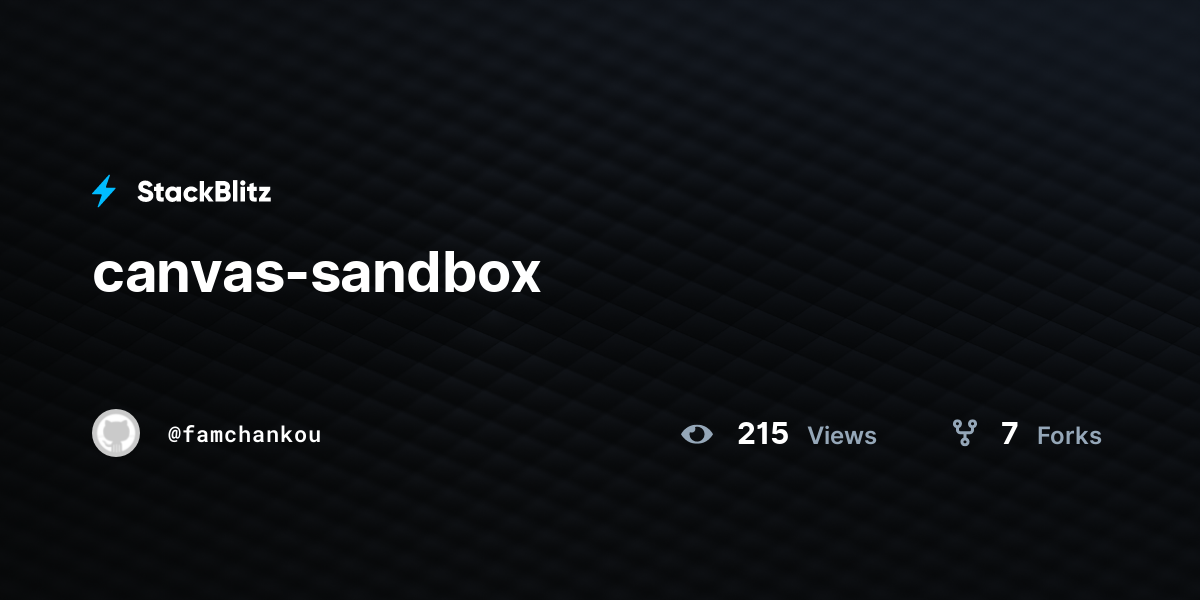 canvas-sandbox - StackBlitz