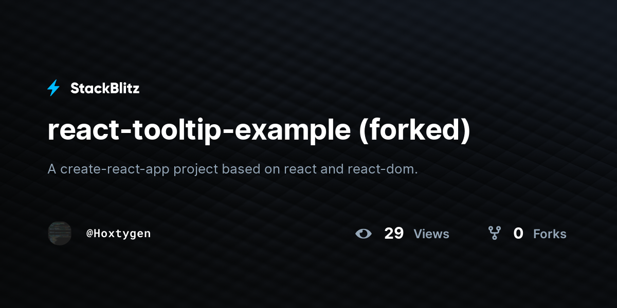 react-tooltip-example (forked) - StackBlitz