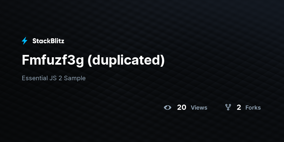 Fmfuzf3g (duplicated) - StackBlitz