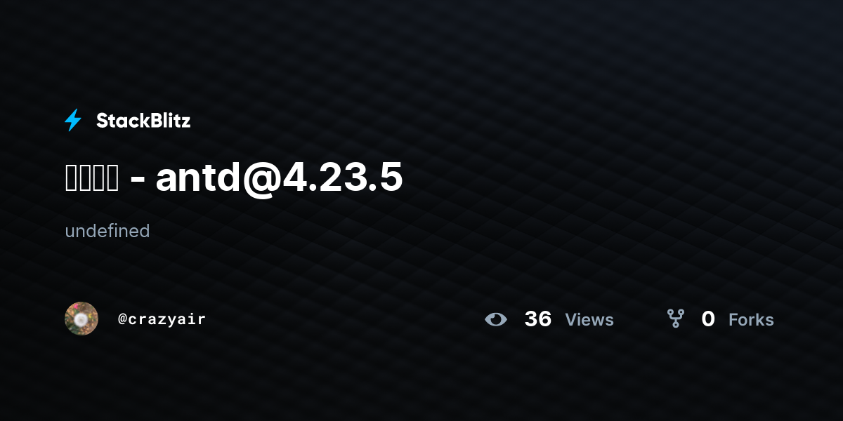 按钮类型 - antd@4.23.5 - StackBlitz