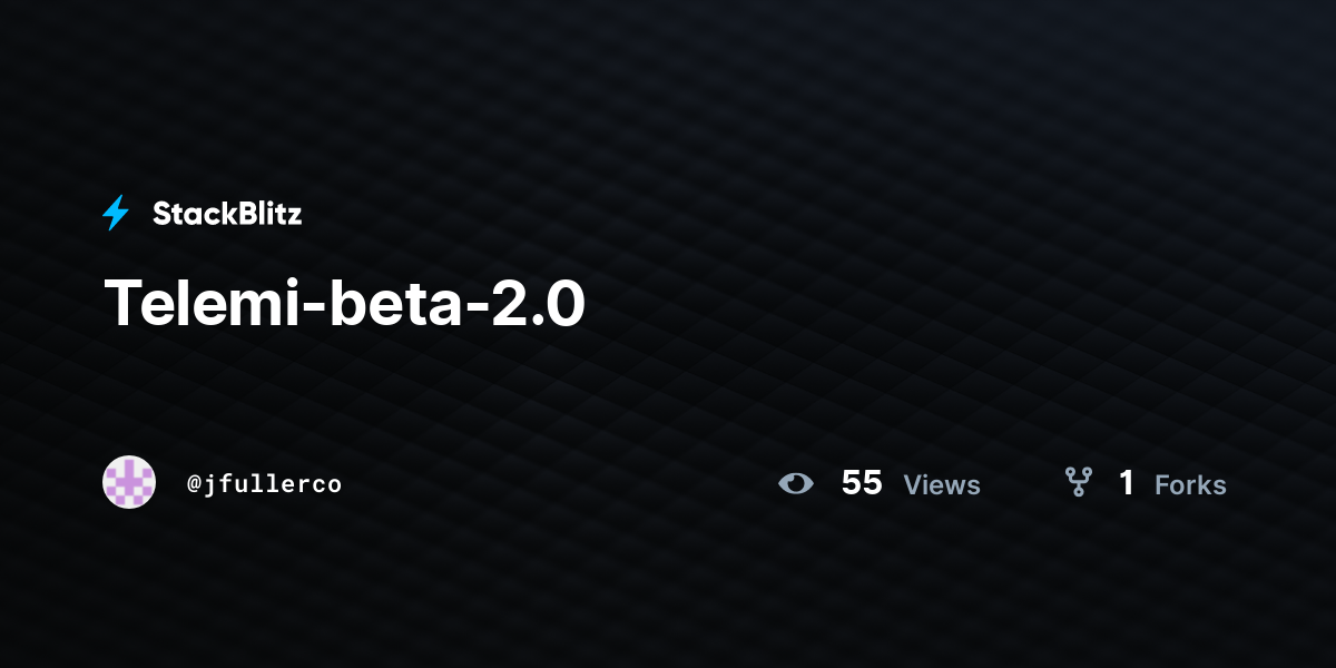 Telemi-beta-2.0 - StackBlitz