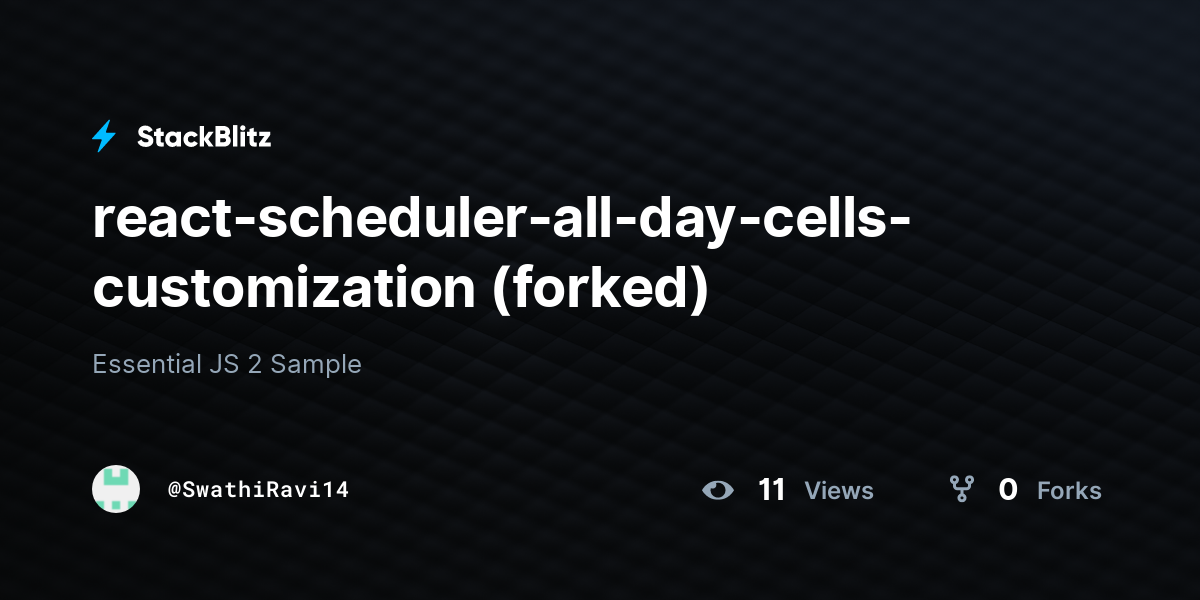 react-scheduler-all-day-cells-customization (forked) - StackBlitz