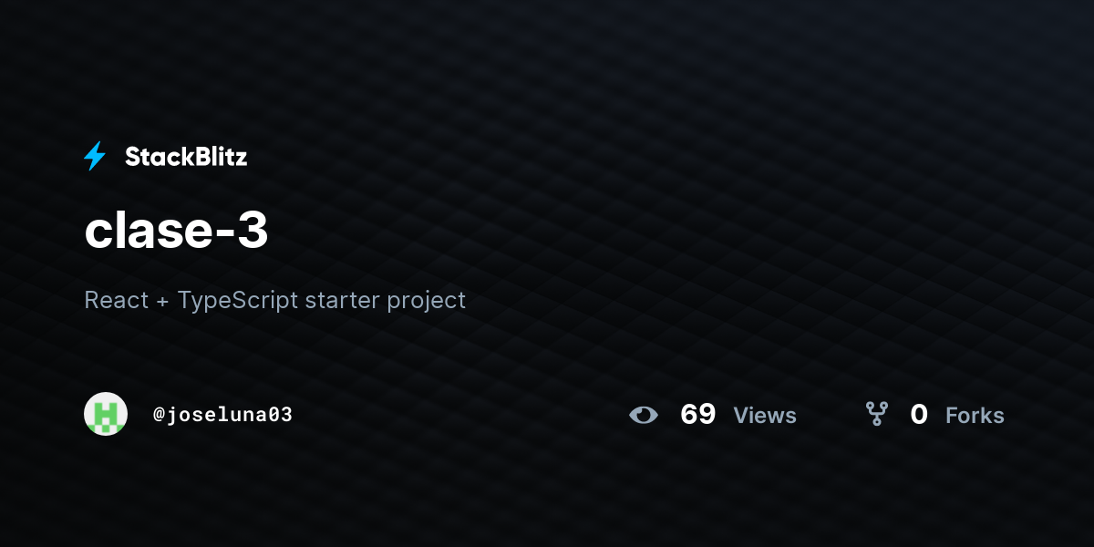 clase-3 - StackBlitz