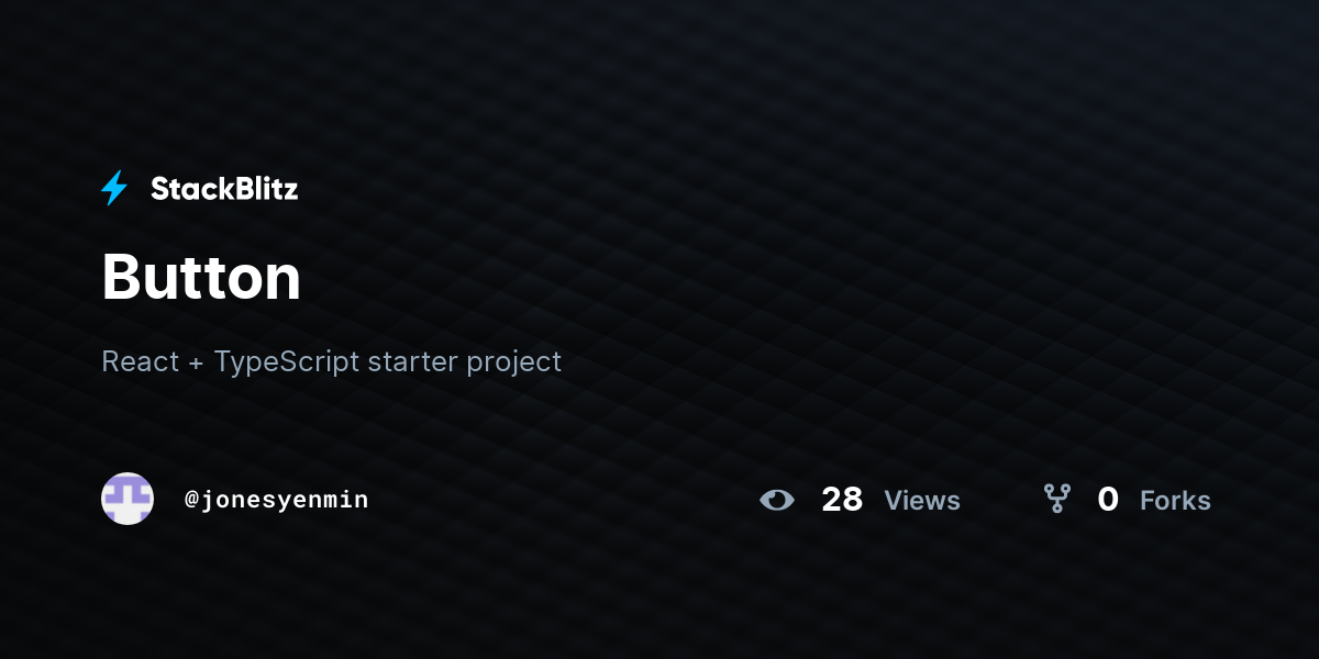 Button - StackBlitz