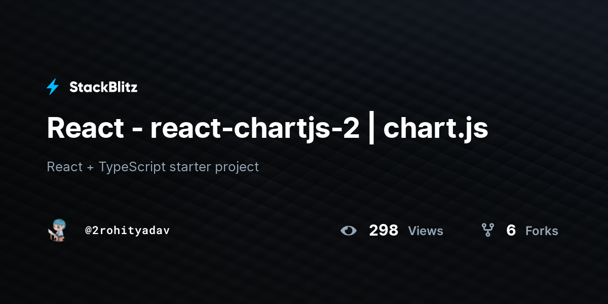 React - react-chartjs-2 | chart.js - StackBlitz React - react-chartjs-2 | chart.js - StackBlitz