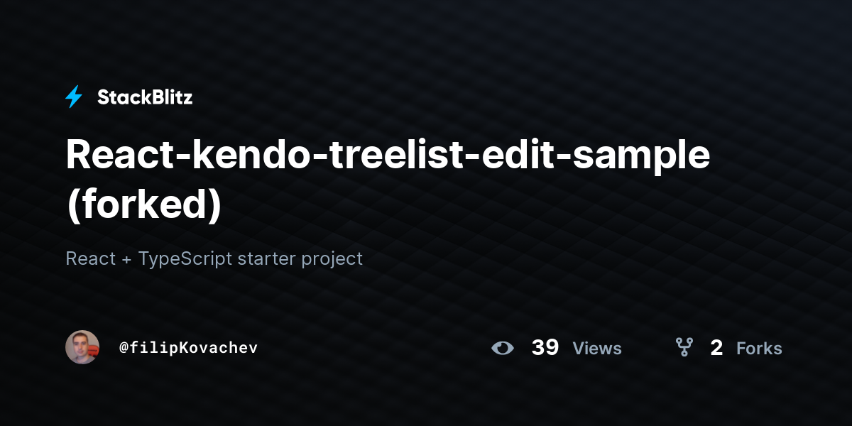 React-kendo-treelist-edit-sample (forked) - StackBlitz React-kendo-treelist-edit-sample (forked) - StackBlitz
